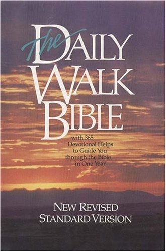 The Daily Walk Bible: NRSV: Walk Thru Ministries: 9780842310628: Amazon ...