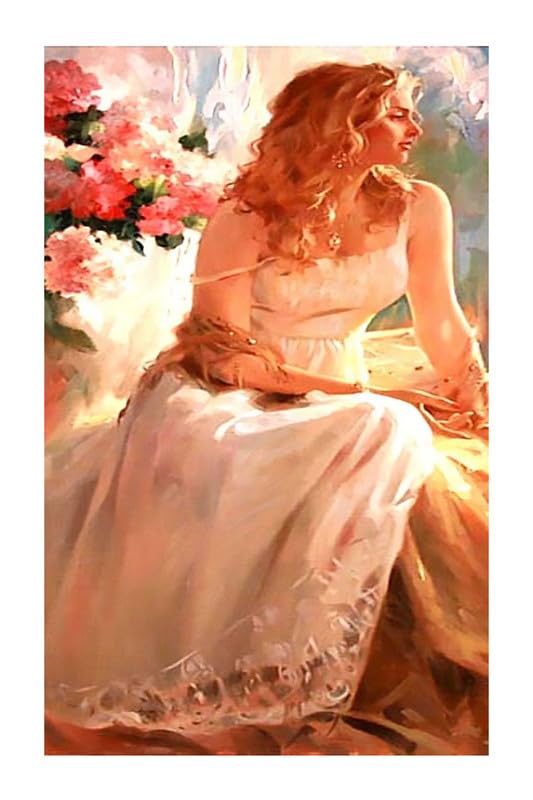 HK PRINTS Beautiful Girl Wall Poster for Room (12x18 Inch, 300 GSM ...
