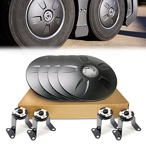 Snapklik.com : TORQUE 4 Rear Aerodynamic Wheel Covers Semi Trucks ...