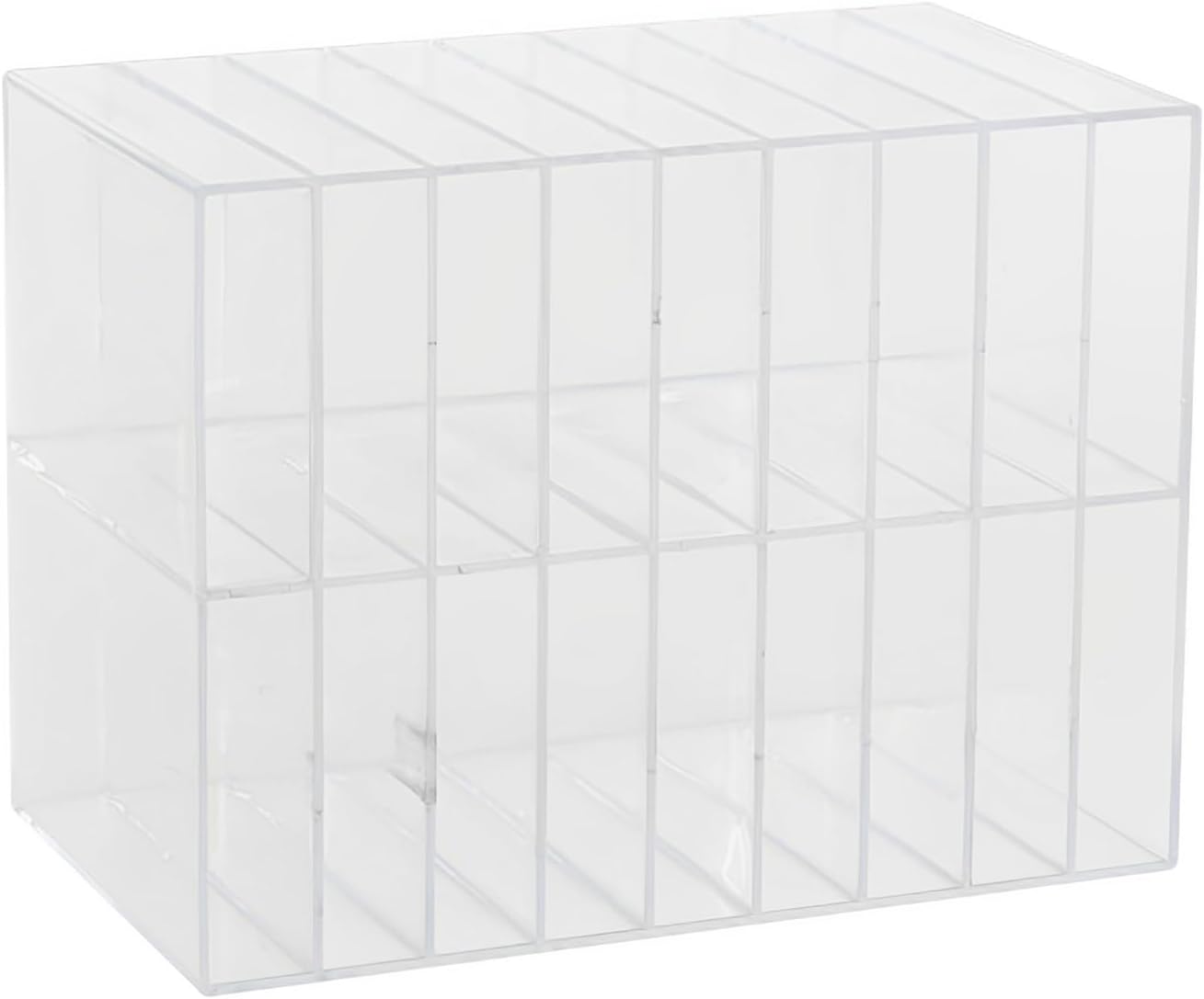 Amazon.com: Art Marker Organizer Clear Acrylic Double Layer 18 ...