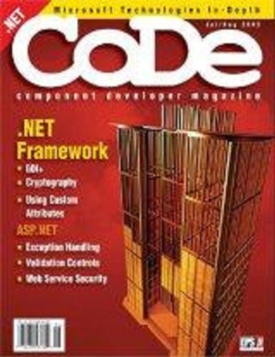 Amazon | CODE Magazine - 2003 - July/August (Ad-Free!) (English Edition ...