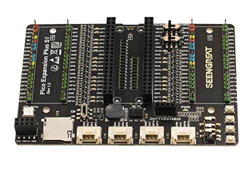 SEENGREAT GPIO Expander for Raspberry Pi Pico Expansion Boards Dual GPIO Expansion Plus S1 2 x ...