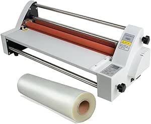 Machine de plastification de 45,7 cm avec un rouleau de film de plastification pour bureau ...