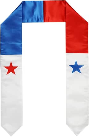 Amazon.com: Panama Flag Graduation Stole Sash for Study Aboard ...