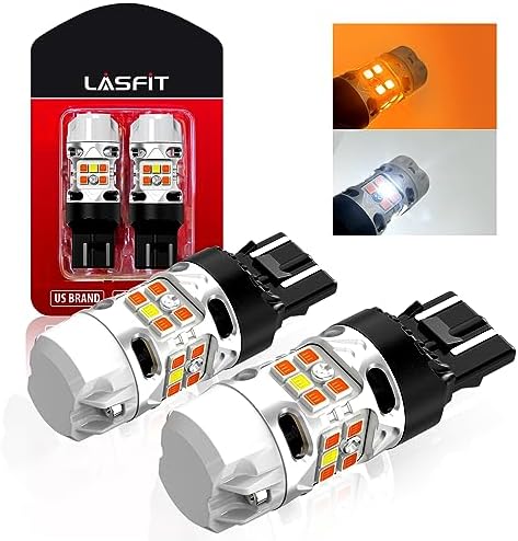 Amazon.com: LASFIT T3 7443 Switchback LED Bulb for Toyota Camry 2018 ...