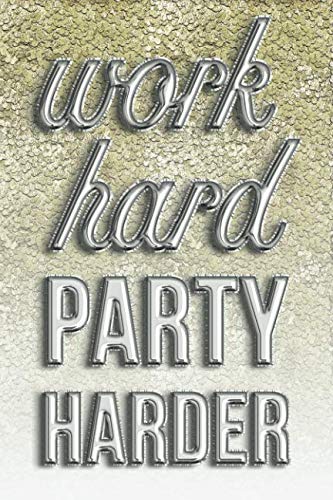 Work Hard Party Harder - Undated Project Planner: Goal-Setting Monthly ...