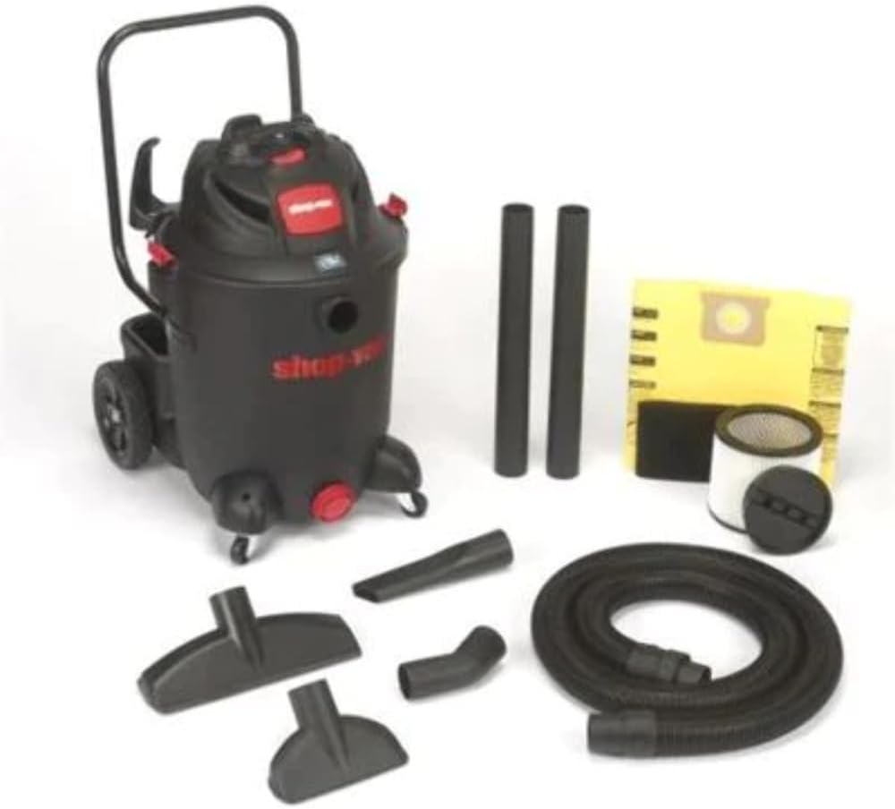 Shop-Vac 2021005 1 Gallon Micro Wet/Dry Vacuum, 1.0 Peak HP, 1.25 Inch ...