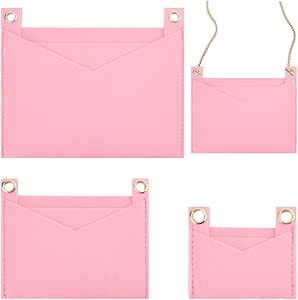 Amazon.com: WADORN 3 Sizes Felt Purse Organizer Insert, Handbag Felt ...
