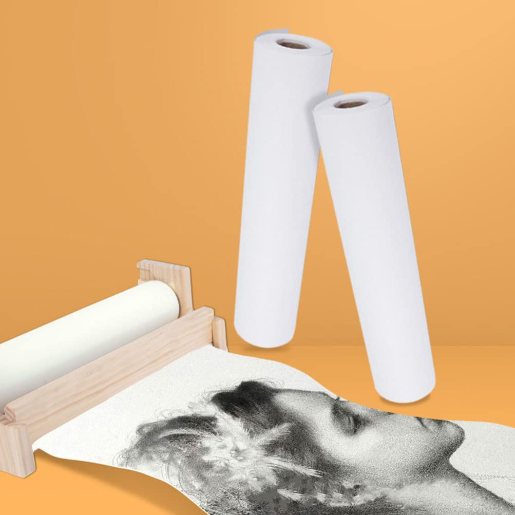 CarpNettore Tabletop Paper Roll Dispenser, Kids Art Easel Drawing ...