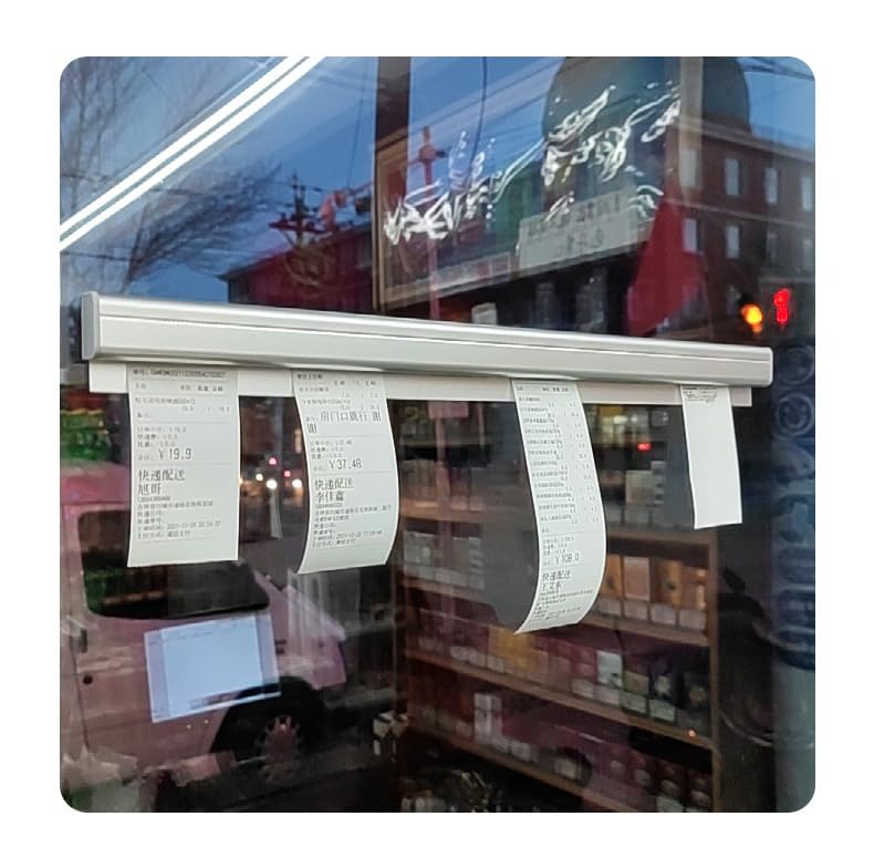 Ticket Rail Restaurant Biho] Wall Mounted Slide Check Rack Aluminum ...