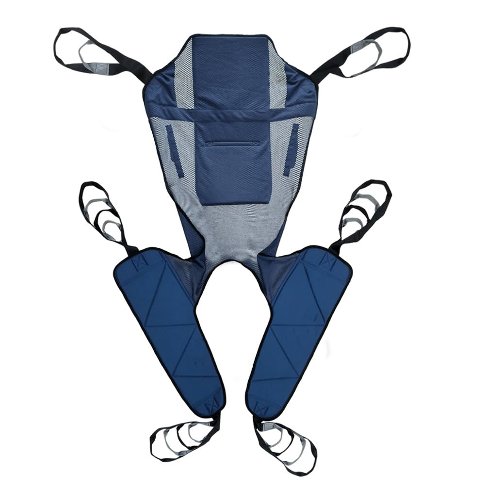 Size L Universal Mesh Patient Lift Sling, Full Body Lifts Slings with ...