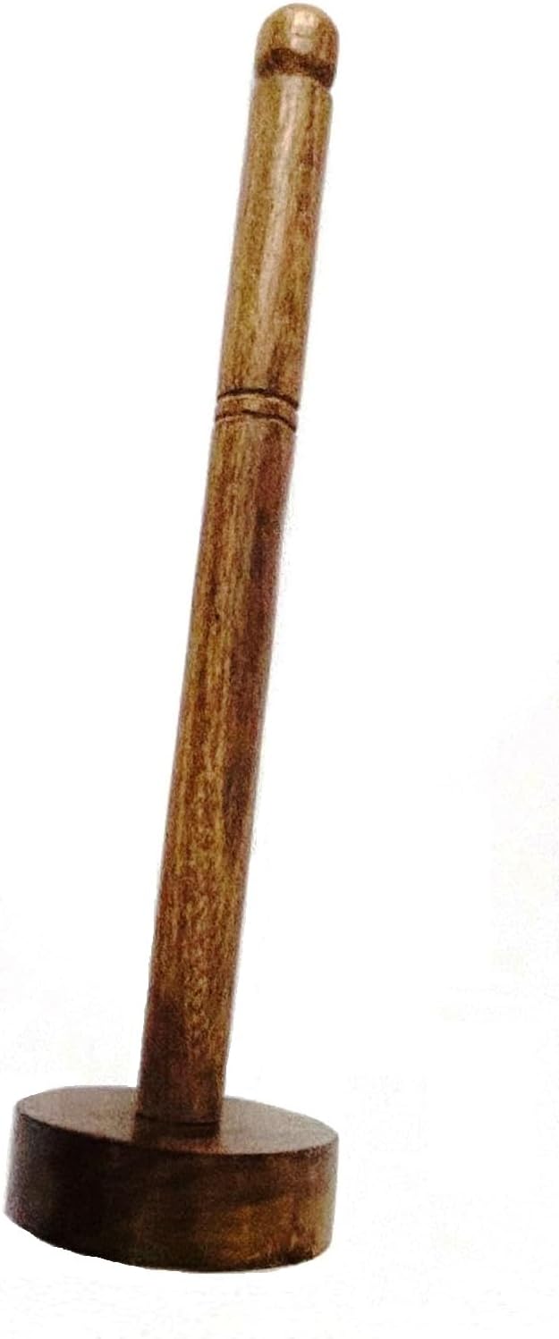 Amazon.com: Handmade Wooden Masher Vegetables Dal/Lassi/Ghotni Masher ...