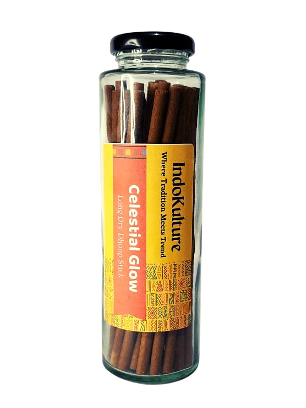 IndoKulture Bambooless Dry Sticks Celestial Glow | Dhoop Sticks for ...