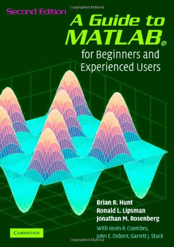 A Guide to MATLAB: For Beginners And Experienced Users: Hunt, Brian R ...