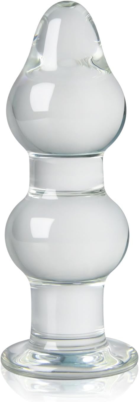 Gourd Form Glas Anal Plug Cone Crystal Butt Plug Anal Sex Spielzeug für ...