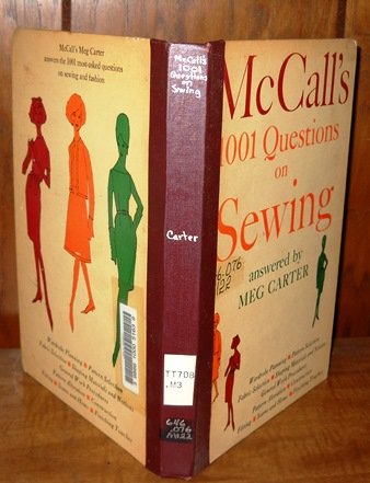 McCall's 1001 Question on Sewing: Meg Carter: Amazon.com: Books