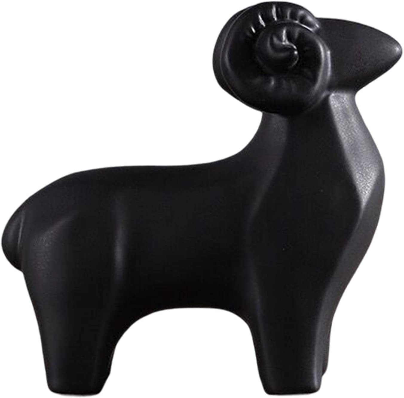 Amazon.com: Sheep Figurines Ceramic Sheep Statue Decorative Animal ...