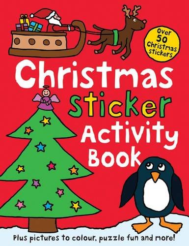 Christmas Sticker Activity Book: priddy-roger: 9781849152778: Amazon ...