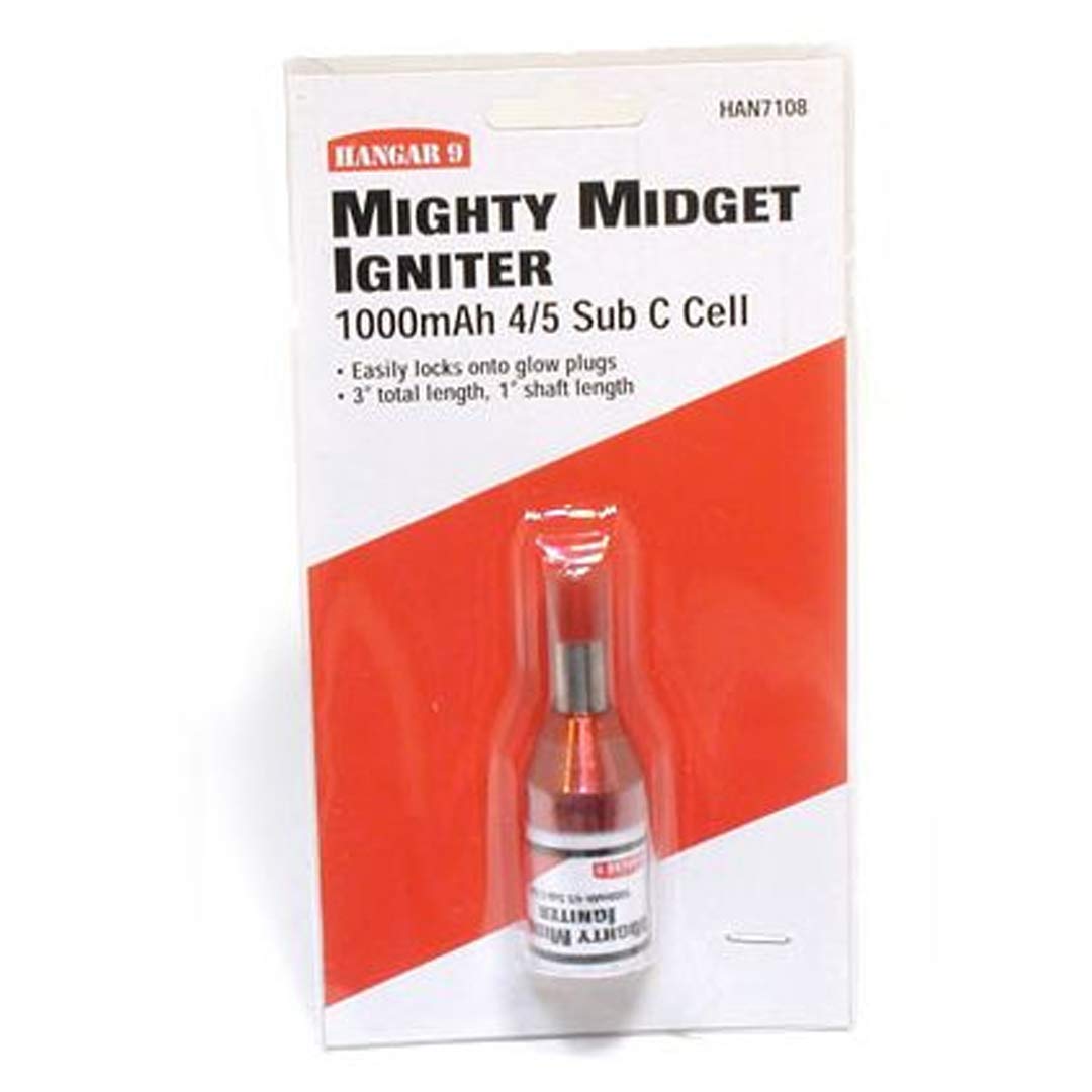 Amazon.com: Hangar 9 Mighty Midget Igniter NiMh 1800mAH HAN7108 Air ...