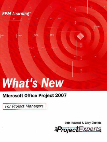 Amazon.com: What's New Microsoft Office Project 2007: 9781934240045 ...