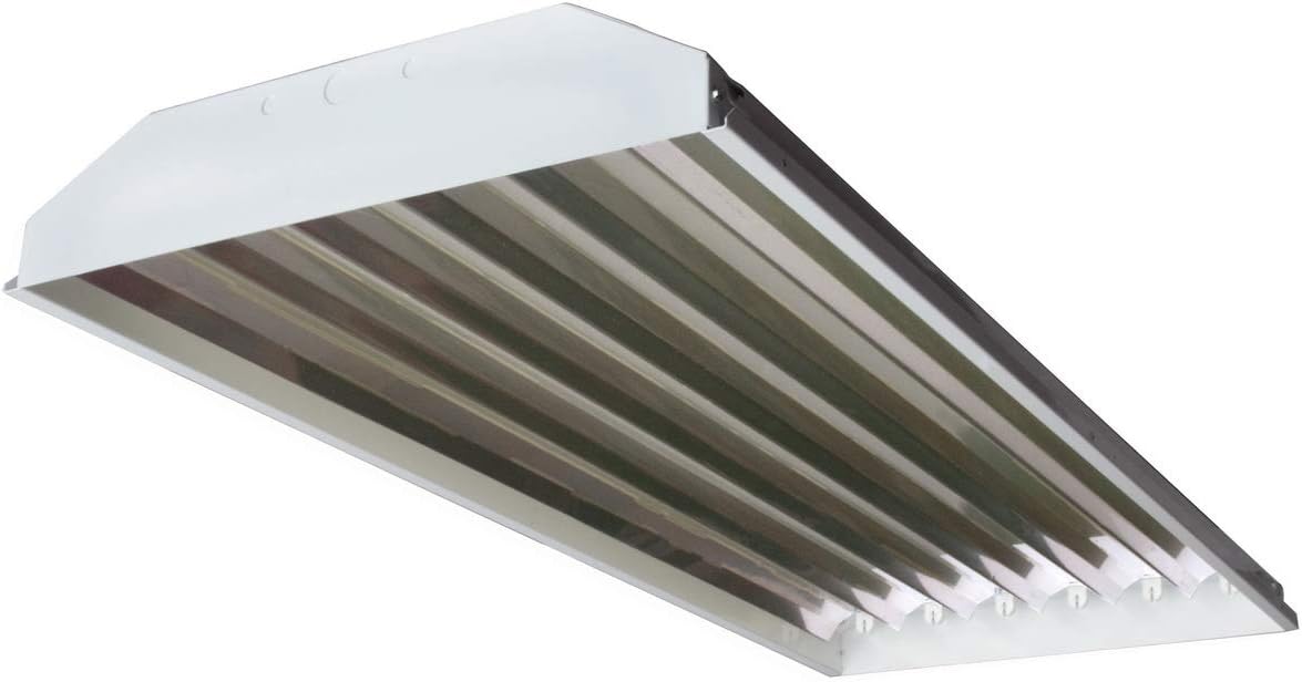6 Light High Bay Fluorescent Light Fixture with 54W T5 Bulb - Amazon.com