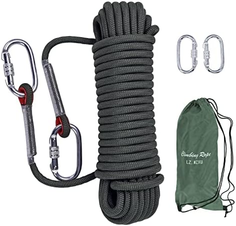 Amazon.com: MaxS Climbing Auxiliary Rope Static Rope Safety Rescue Rope ...