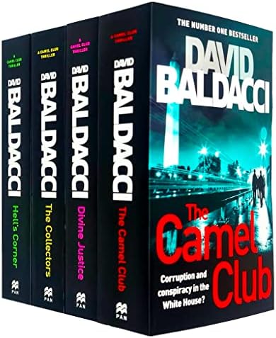 David Baldacci A Camel Club Thriller Collection 4 Books Set (Hell's ...
