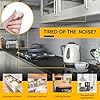 20 Clear Silicone Bumper Blocks – 1" x 1" Anti-Slip Pads for Cabinets ...