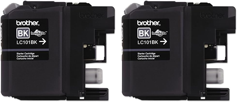 Amazon.com: Brother Genuine Standard Yield Black Ink Cartridge, LC101BK ...