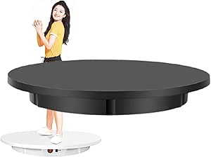 Amazon.com: ZIXIAOS Electric Rotating Turntable 100kg 60cm Turntable 360 Degree Rotating ...