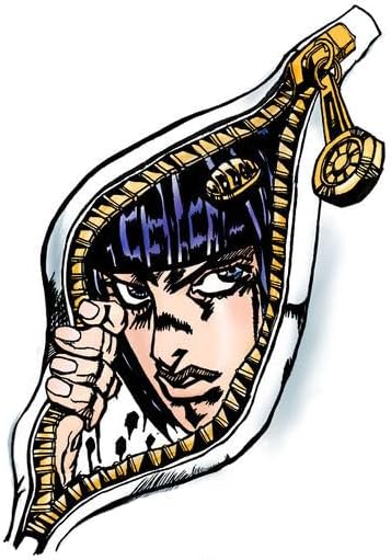 Amazon.com - ikigomu-Killer Queen JoJo's Bizarre Adventure Zipper ...