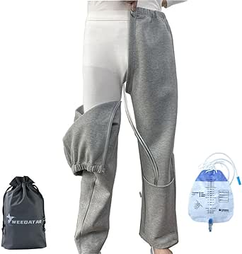 Amazon.com: WEEOATAR Urinal Open Crotch Pants,Unisex Incontinence Pants ...
