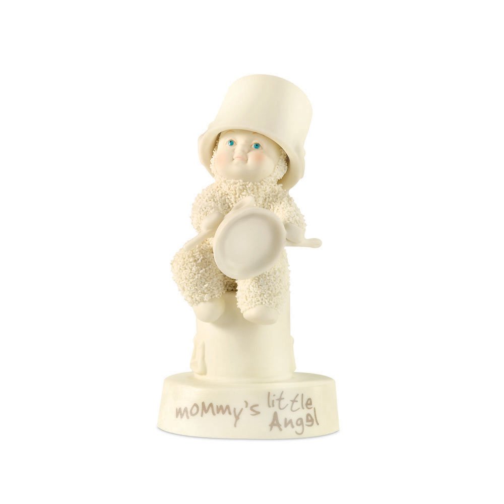 Amazon.com: Department 56 Snowbabies Mommys Little Angel Figurine ...