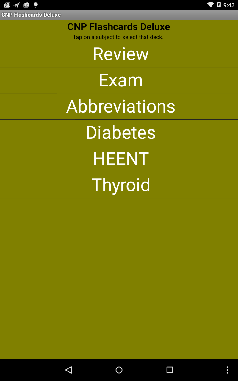 CNP Flashcards Deluxe - App on Amazon Appstore
