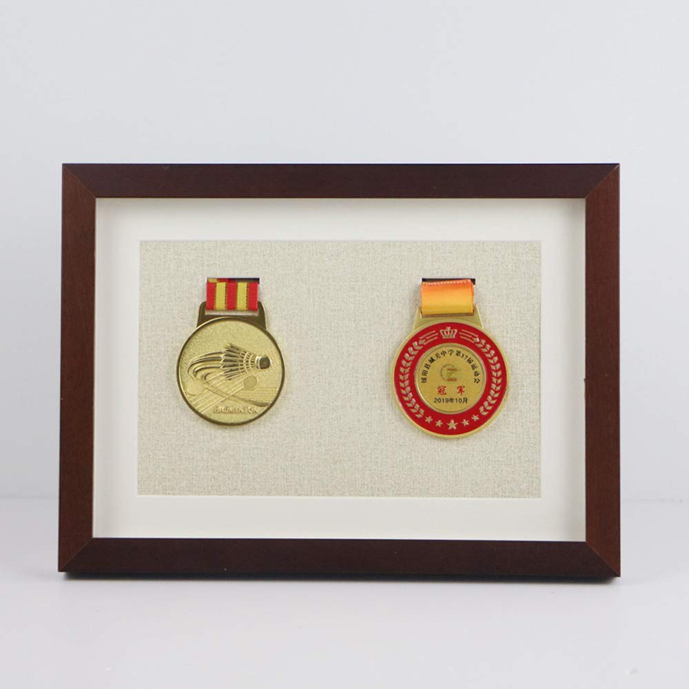 Buy Medal Display Box Medal Frame Safe Wooden Display Case For Medals ...