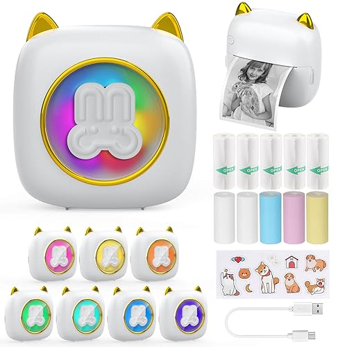 Top 10 Mini Bluetooth Photo Printer of 2022 - Katynel