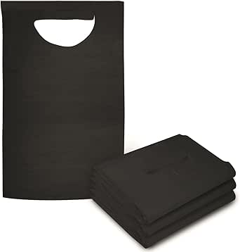 ProHeal Disposable Bibs For Adults, 100 Pack - Tie Back, 16" x 33 ...