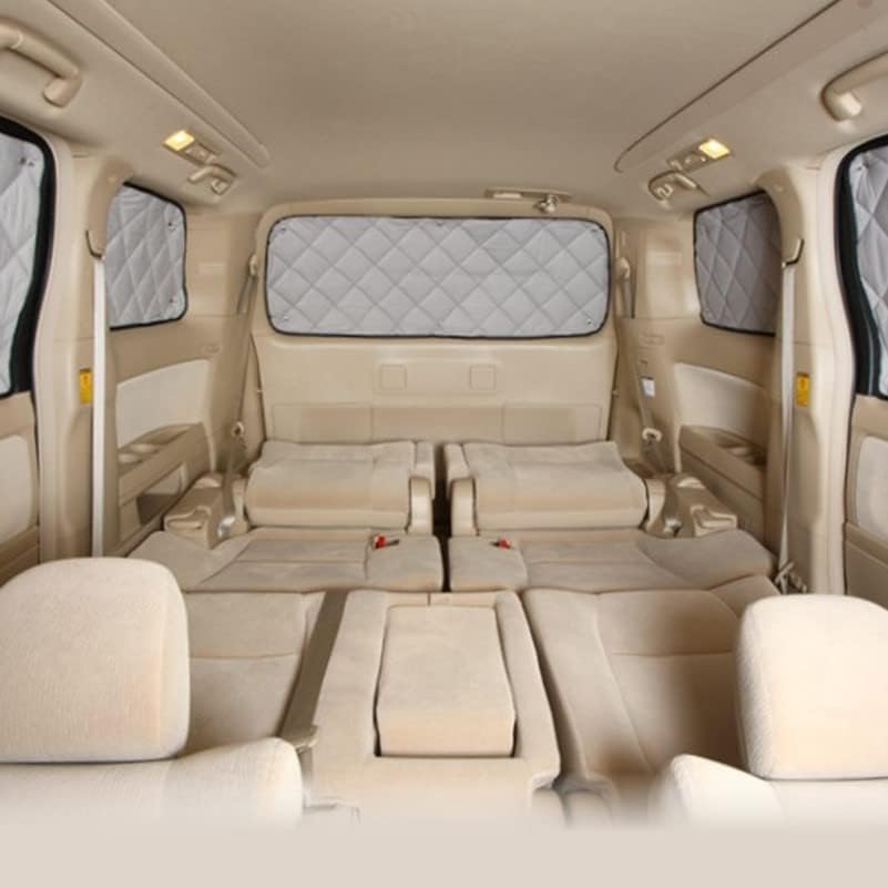 Amazon | セレナ C28 [R04.11～現行] マルチシェード・ブラッキー／グレー リア（5枚）セット（インテリジェント・ルームミラー有り） | サンシェード | 車＆バイク