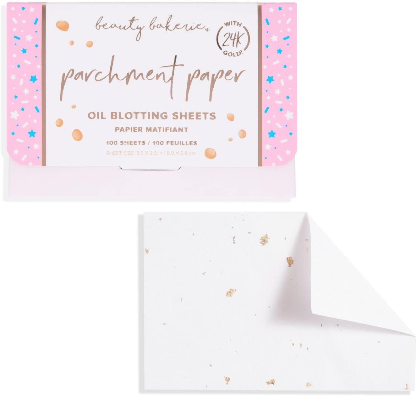 Amazon.com : Beauty Bakerie Parchment Paper Oil Blotting Sheets for ...