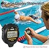 FCXJTU Simple Digital Sports Stopwatch, No Bells, No Clock, No Alarm ...