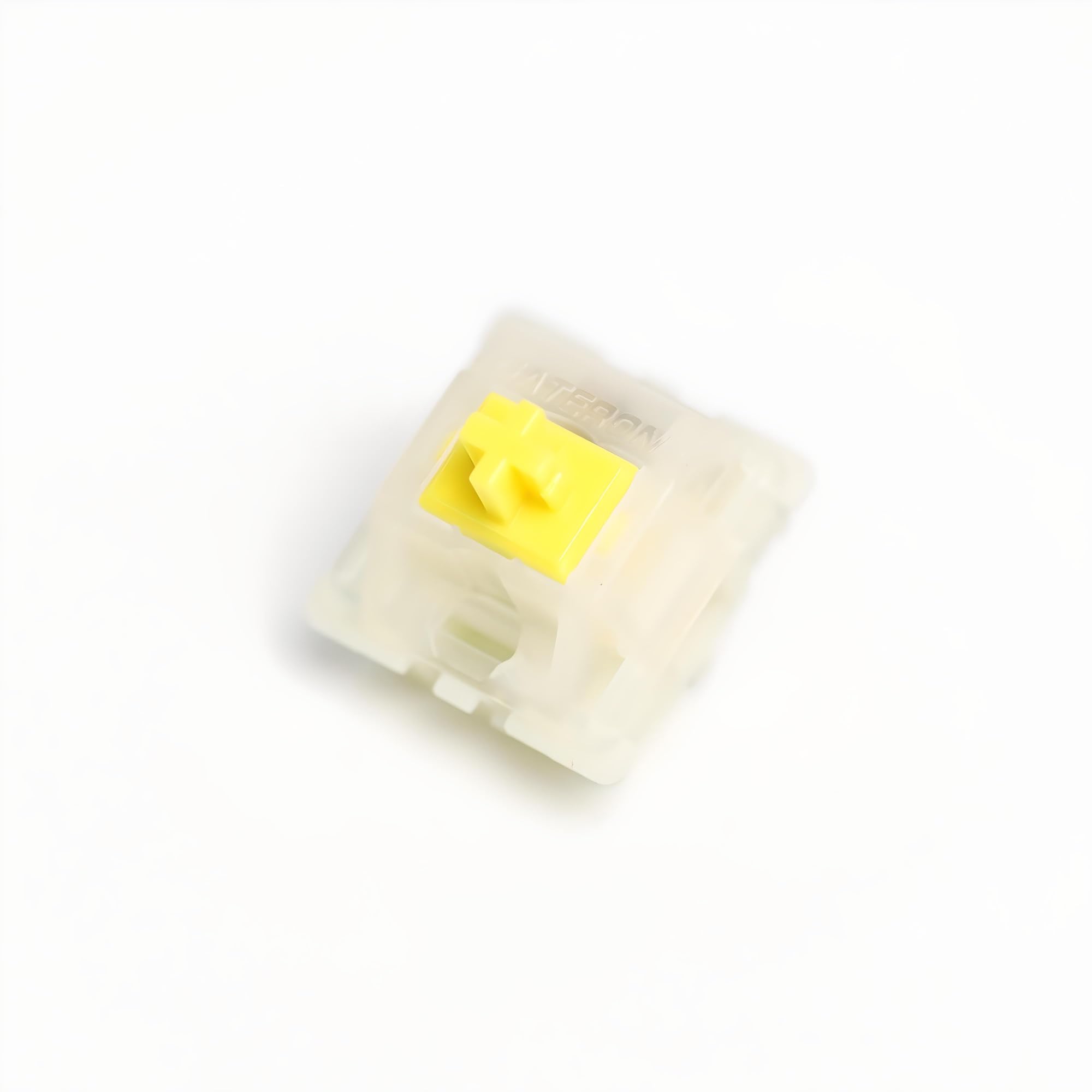 Snapklik.com : IKASAYA Gateron Milky Yellow Pro Switches 50gf Pre-Lubed ...