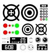 Amazon.com: Play Kitchen Decals - Cooker, Microwave, Oven Stickers ...