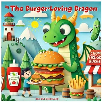 The Burger-Loving Dragon: A Fun and Tasty Adventure for Little Foodies ...