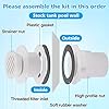 Amazon.com: Threaded Inlet Strainer Kit - Stock Tank Pool Replacement ...