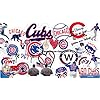 Amazon.com: American Baseball Stickers 35pcs Cubs Stickers Chicago Team ...