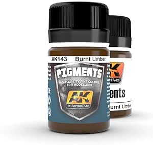 Amazon.com: AK-Interactive AK 143, Burnt Umber Pigment - 35 GM / 1.23 ...