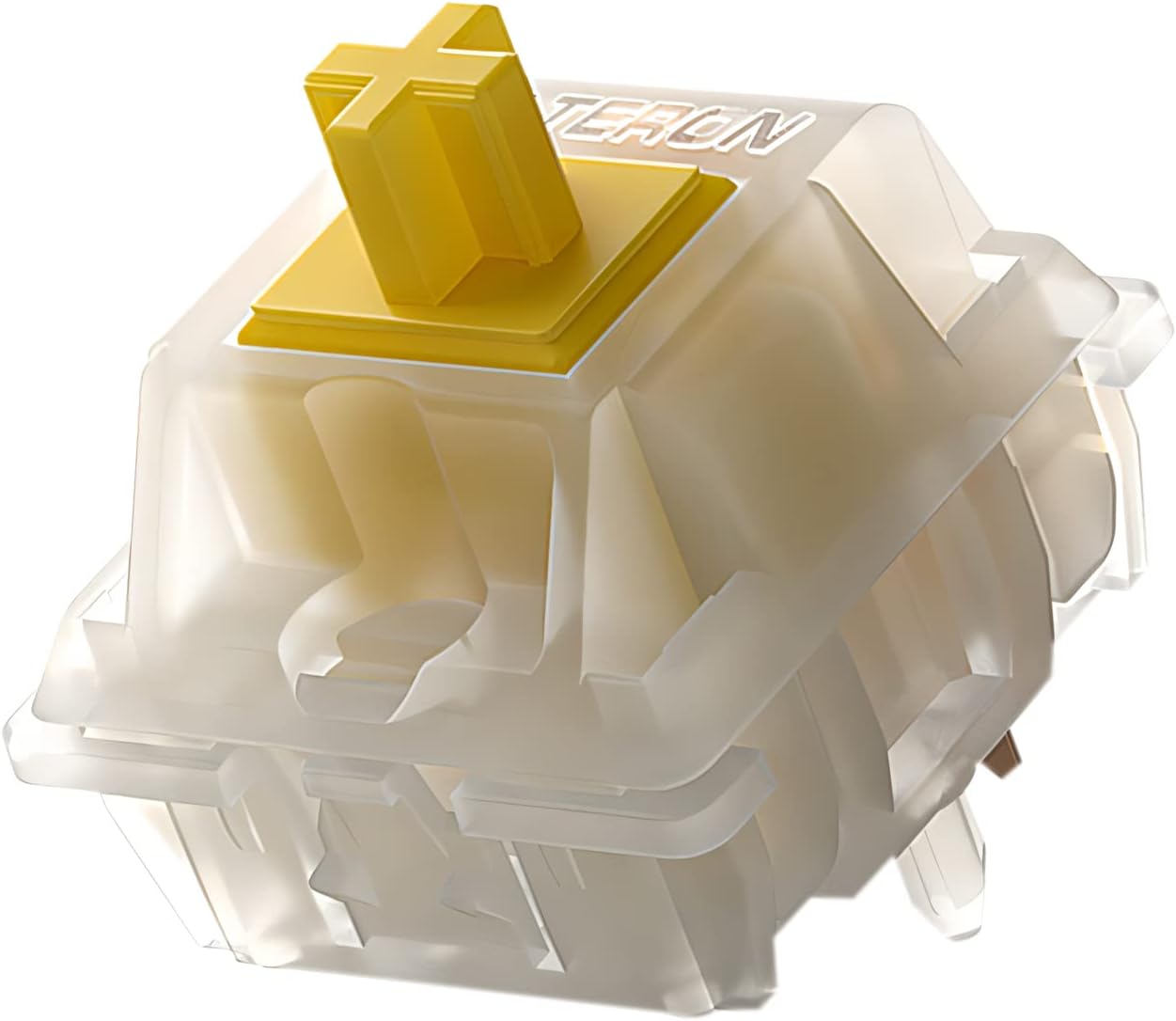 Gateron Milky Yellow Switches - Silent Linear Switches for MX ...