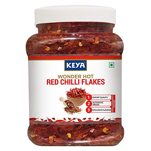 Keya Red Chilli Flakes 300 Gm x 1 : Amazon.in: Grocery & Gourmet Foods