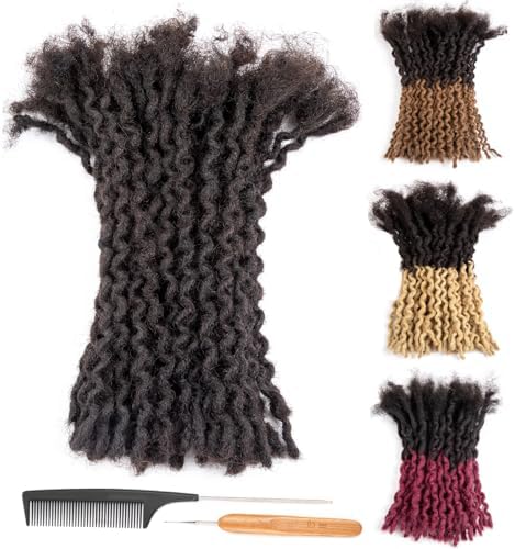 Amazon.com : DAIXI 0.4cm Thickness 30 Strands 8 Inch 100% Real Human ...