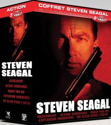 Steven Seagal-Coffret 5 DVD: Amazon.fr: Steven Seagal, Steven Seagal ...